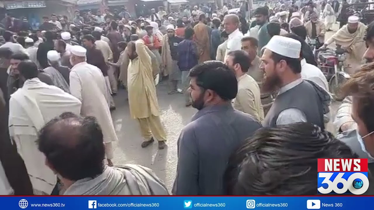 Relatives of social media activist Muhammad Zada protest against his ...