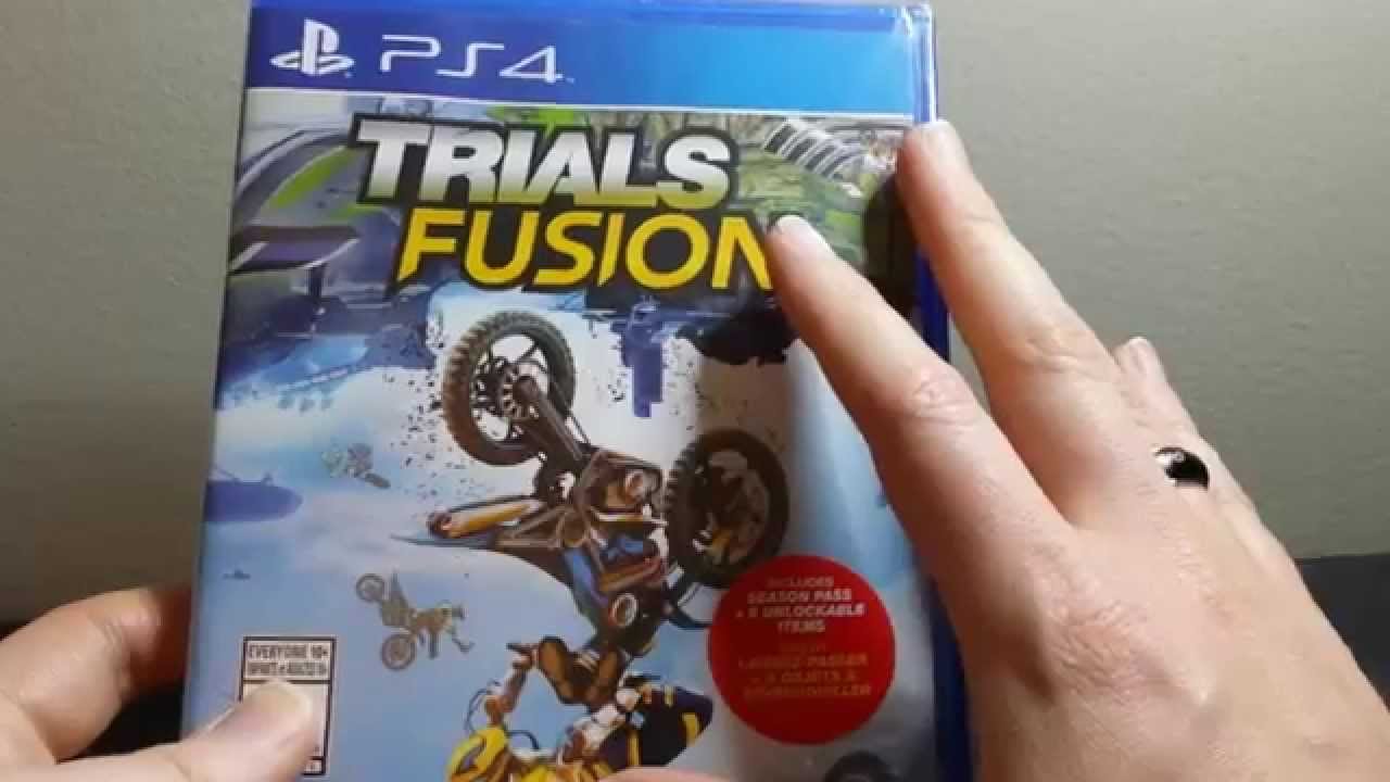 Trials Fusion for PS4 Unboxing - YouTube