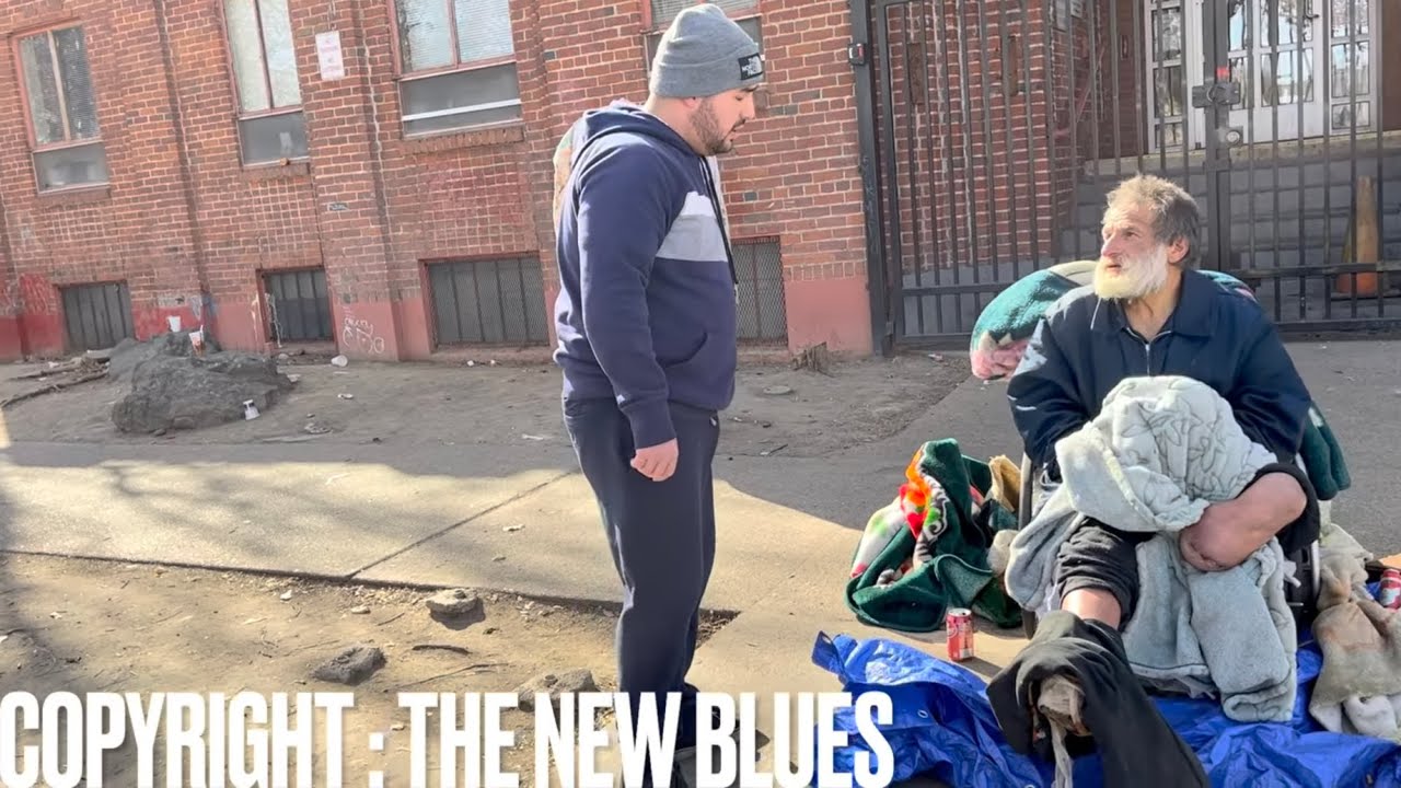 Adolfo update still homeless and on the blues - YouTube