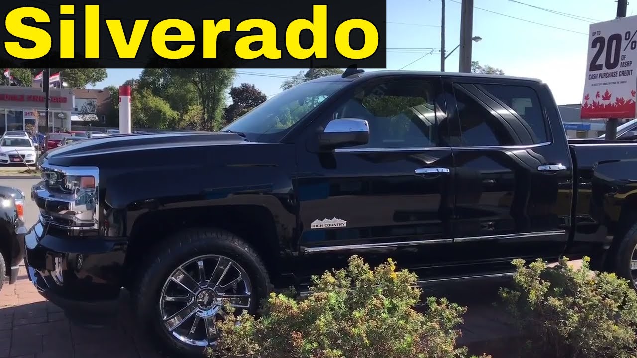 2017 Chevrolet Silverado 1500 High Country Walkaround And Exterior ...