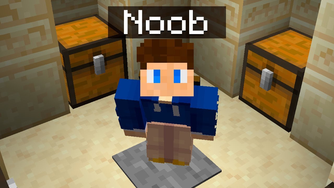 Jeg Bliver Noob I Minecraft! - YouTube
