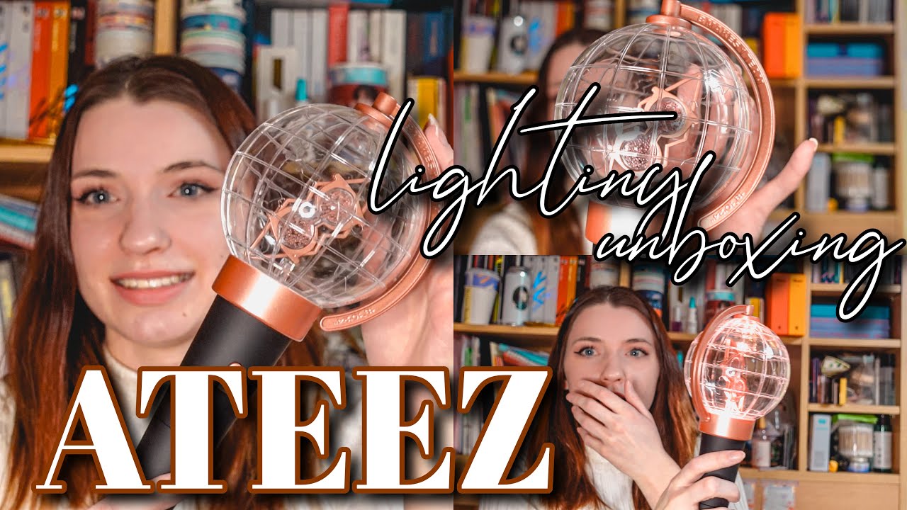 the atiny series part.1 LIGHTINY unboxing 에이티즈 ateez's official ...