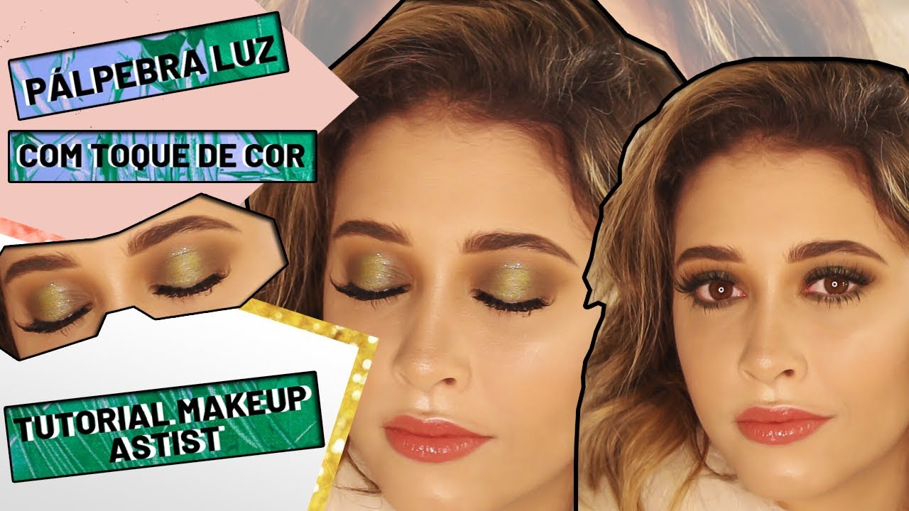 Tutorial Palpebra LUZ - MAQUIANDO MODELO - Michelly Lima - YouTube