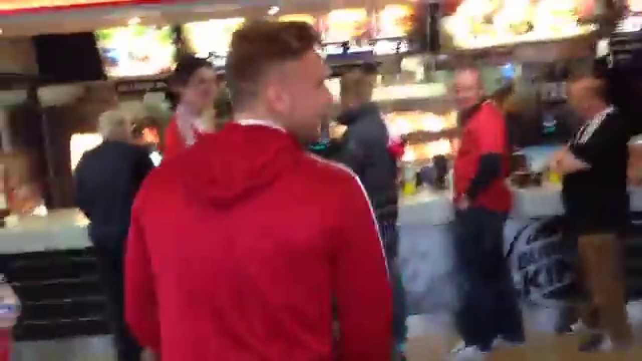 Luke Shaw In Burger King - YouTube