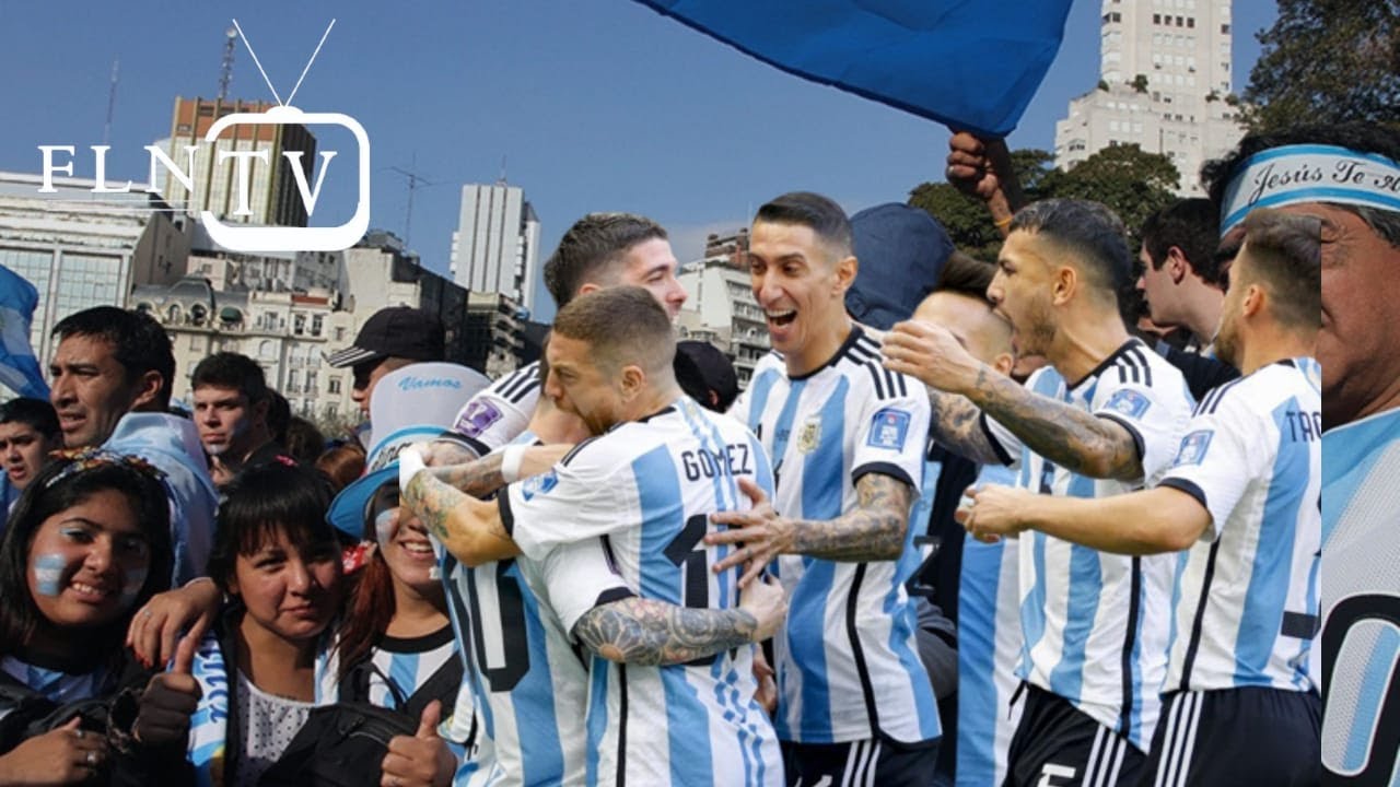 Argentine 🇦🇷 kraze Qatar 🇶🇦 vinn gade ki jan anbyans lan ye ak FLN TV 📺 ...