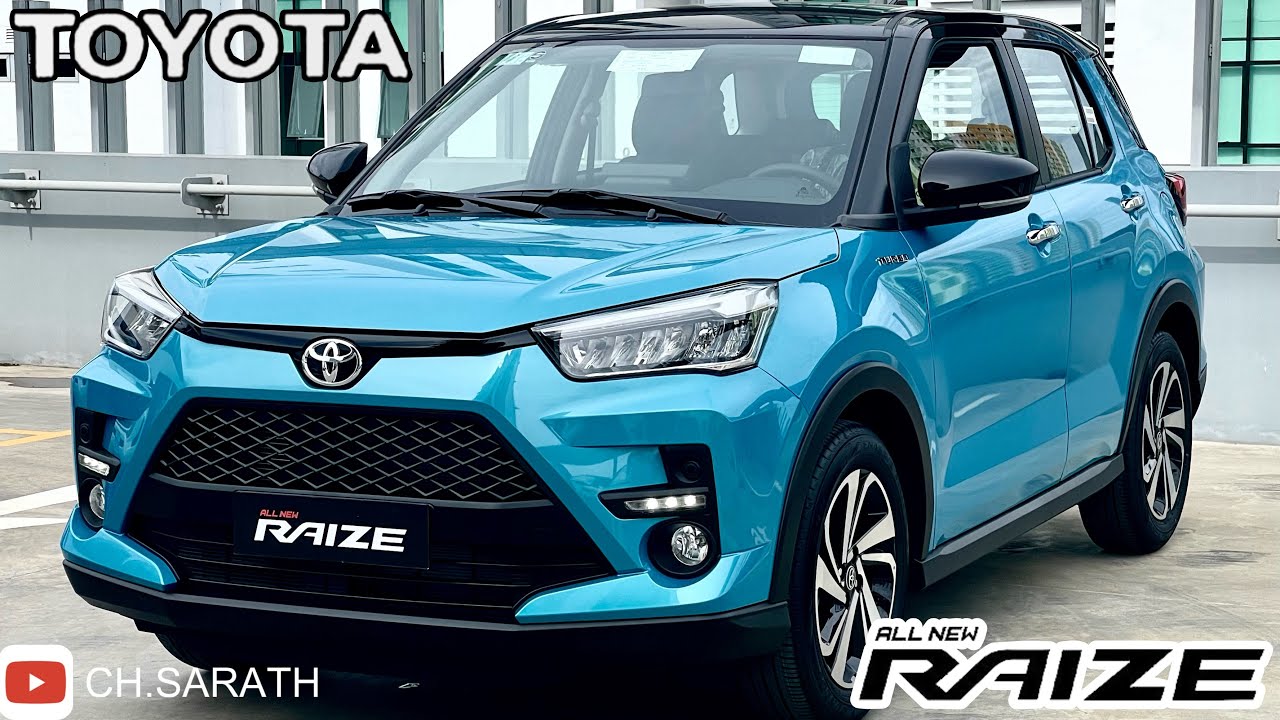 Toyota Raize 2023 - Blue Color | 1.0 L, Turbo - YouTube