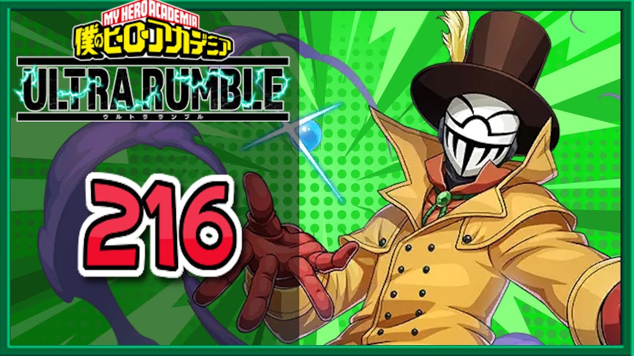 My Hero Ultra Rumble | Ranked - Atsuhiro Sako (Mr. Compress) [216 ...