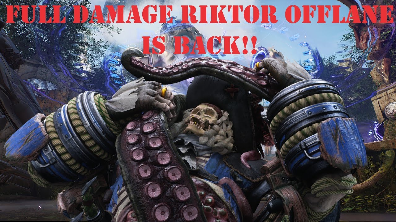 Riktor Full Damage Offlane! Does it work? - Predecessor Ranked Paragon ...