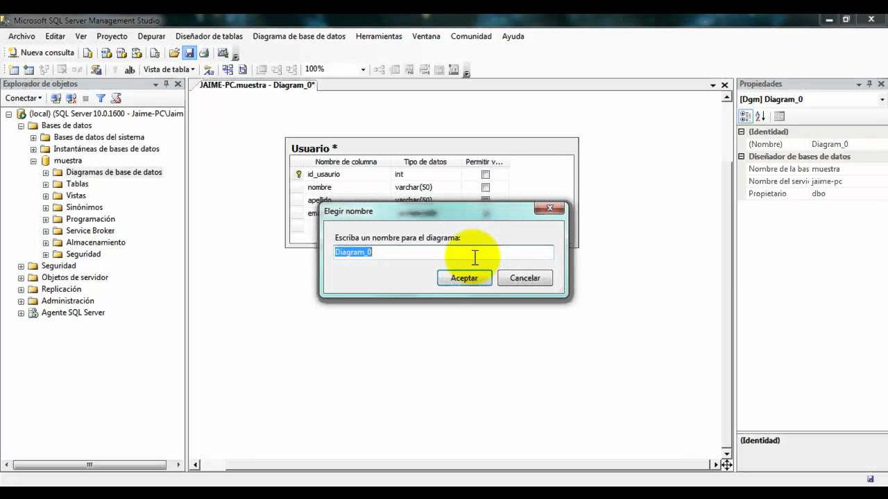 Diagrama Sql