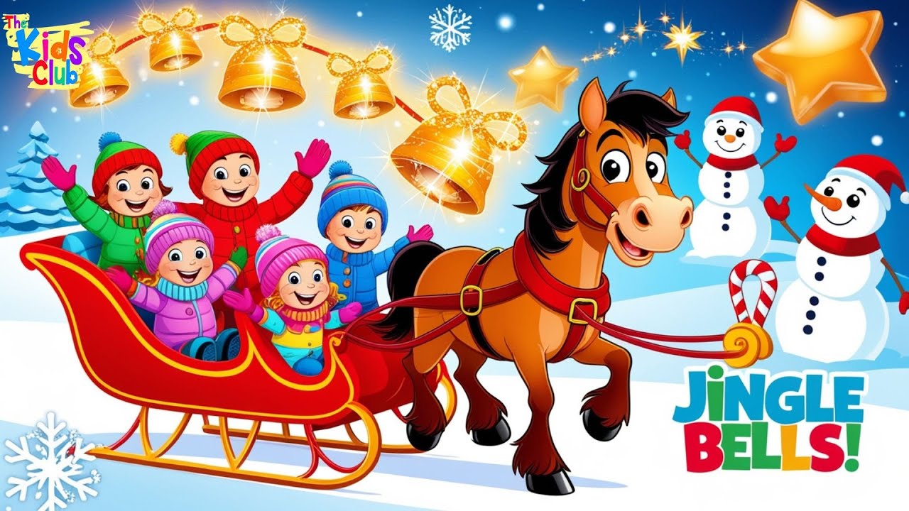 A Sleigh Ride Adventure! Laughing, Singing, and Jingle Bells Fun! - YouTube
