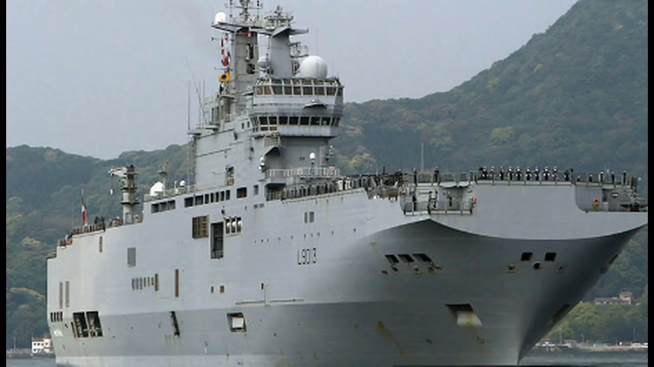 US Armada Enters Sea of Japan Off the Coast of Korean Peninsula - YouTube