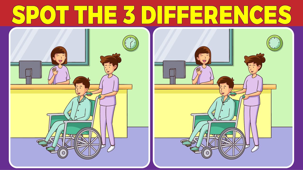 Find & Spot the Difference : Hard Level! Are you a Genius? - YouTube
