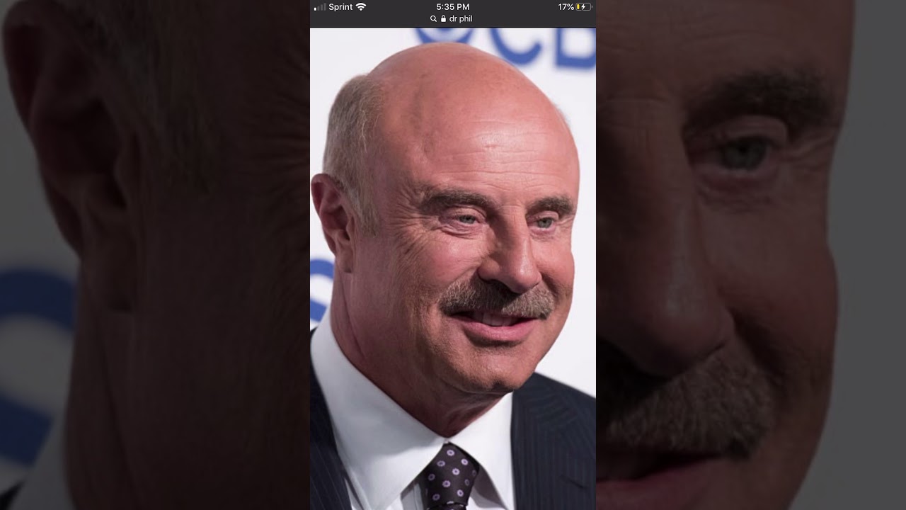 Paging Dr. phil! Your mask is about to fall off - YouTube