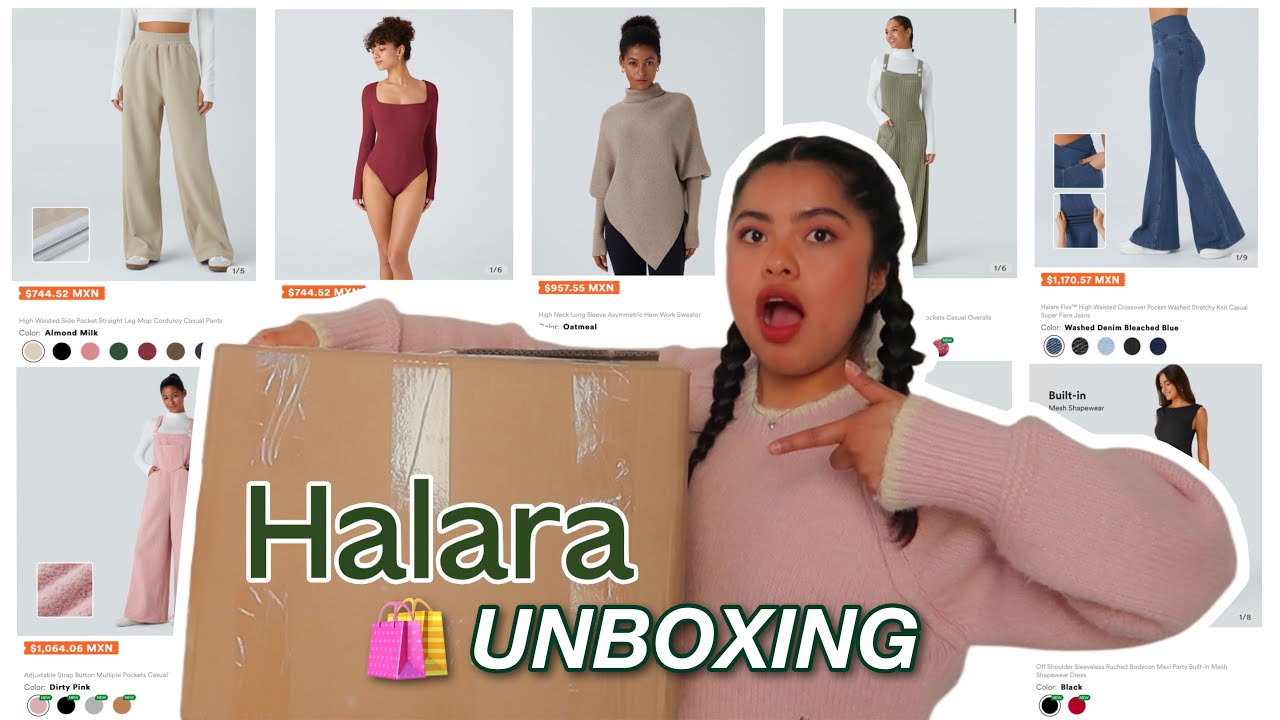 HALARA ES REALMENTE BUENO? *unboxing* | HALARA México 💚 - YouTube