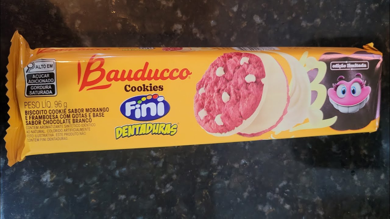 Dentaduras Bala da Fini em versão Cookies da Bauducco - YouTube