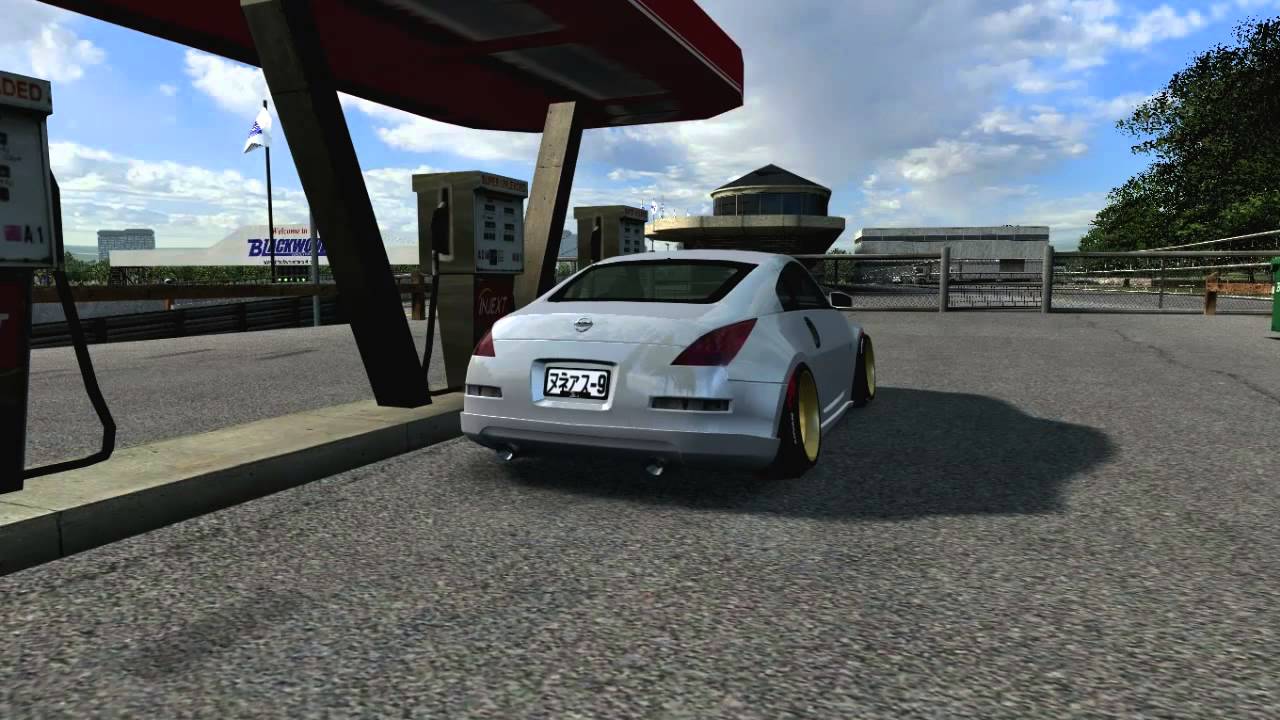 Testing my video editing skills/ Nissan 350z Stance LFS - YouTube