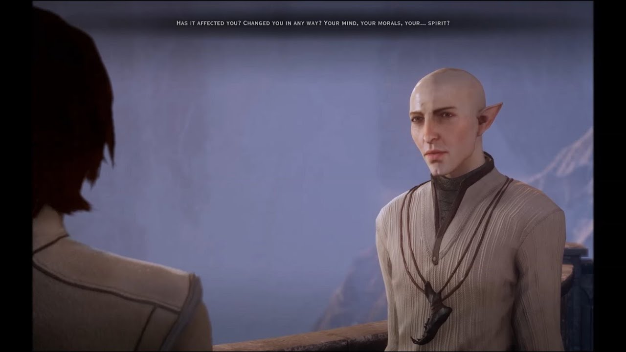 Solas Respects Human Inquisitor (all dialogue options) - YouTube