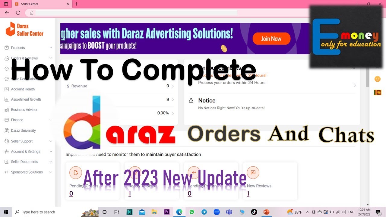 How to complete a Daraz Order - YouTube