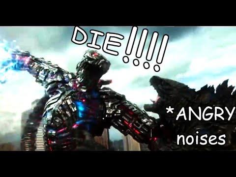 Mecha Godzilla & Godzilla talk it out (it gets personal)