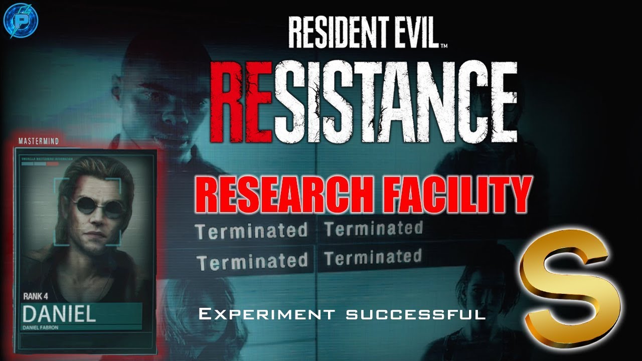 Resident Evil Resistance: Research Facility S Grade- Mastermind Daniel ...