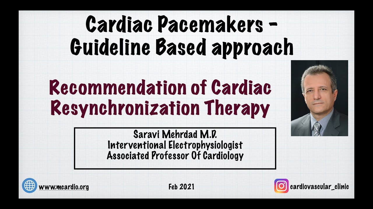 Cardiac Resynchronization Therapy -Guideline based Approach - YouTube