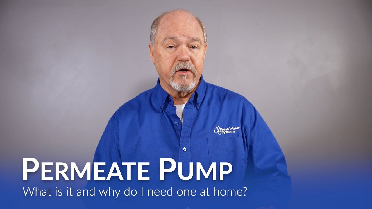 What is a Permeate Pump, and How Can it Help my RO System? - YouTube