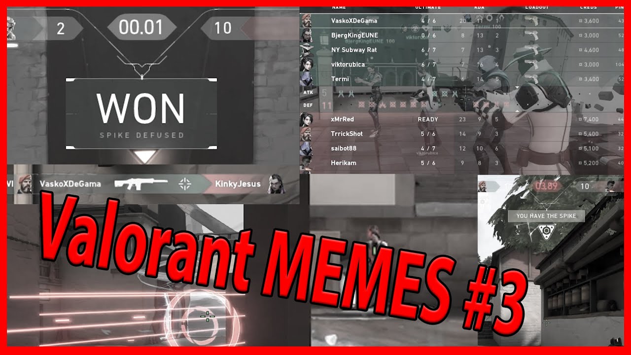 Valorant MEMES #3 - YouTube