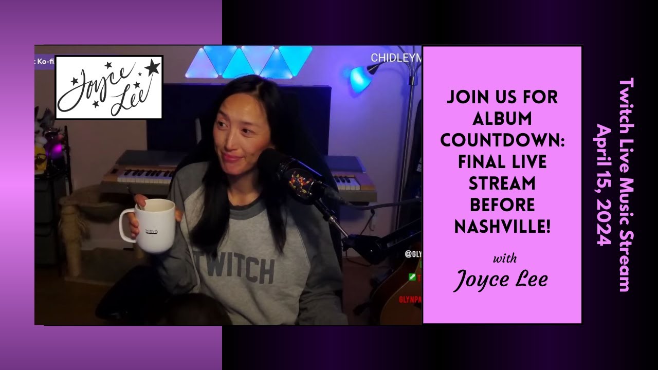 Join Us for Album Countdown: Final Live Stream Before Nashville! - YouTube