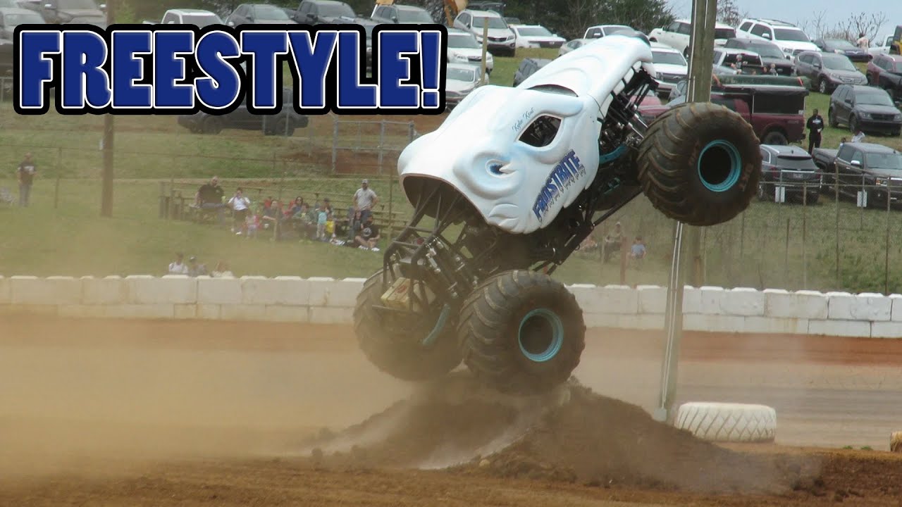 Frostbite Monster Truck FREESTYLE - Maryville All Star 2025 - YouTube