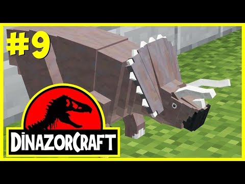 İLK DİNAZOR ve İLK KAFES - DinazorCraft #9