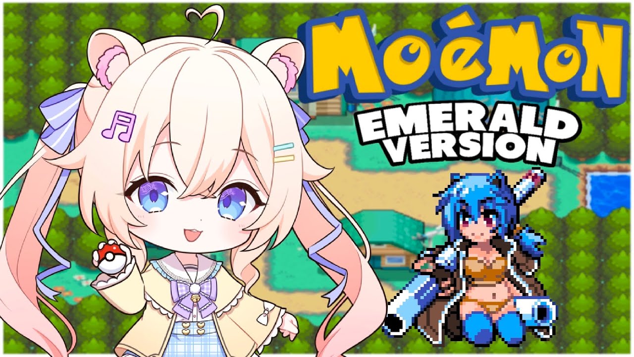 【Moemon Star Emerald】Pokemon But They Are My Cute Girl Harem PT.4 - YouTube