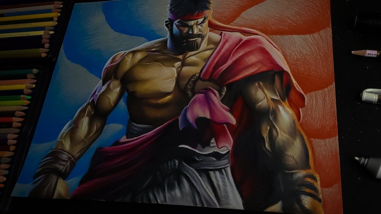 SF6 Ryu Drawing - YouTube