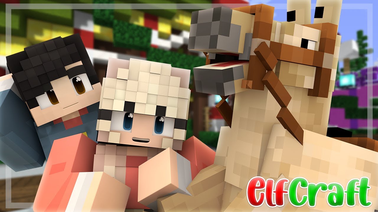 HER PLUSHIE IS A REAL REINDEER?! - Elfcraft (Minecraft Roleplay) - YouTube