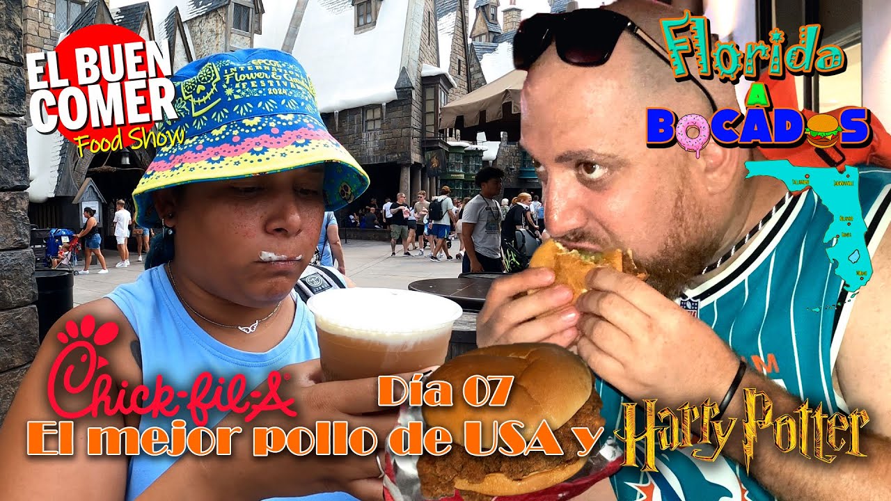 El mejor pollo de USA y mucho Harry Potter - Día 07 - Florida a Bocados ...