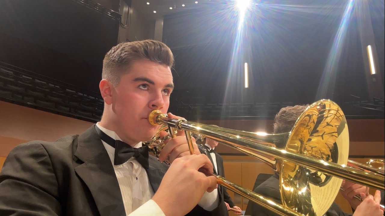 Rolling Thunder March, by Henry Fillmore,Bass Trombone POV - YouTube