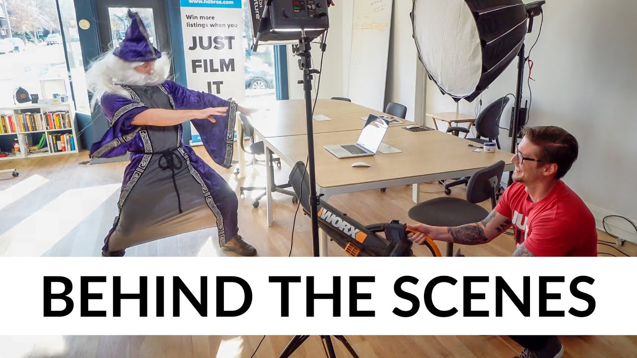 Behind the scenes - Enhanced Photography Ad - YouTube