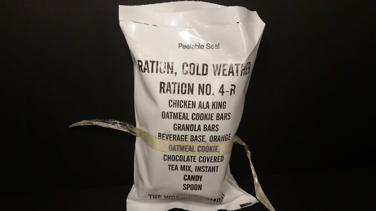 1998 Ration Cold Weather From Stickyfingaz745 Part 2 - 24 Hour MRE ...