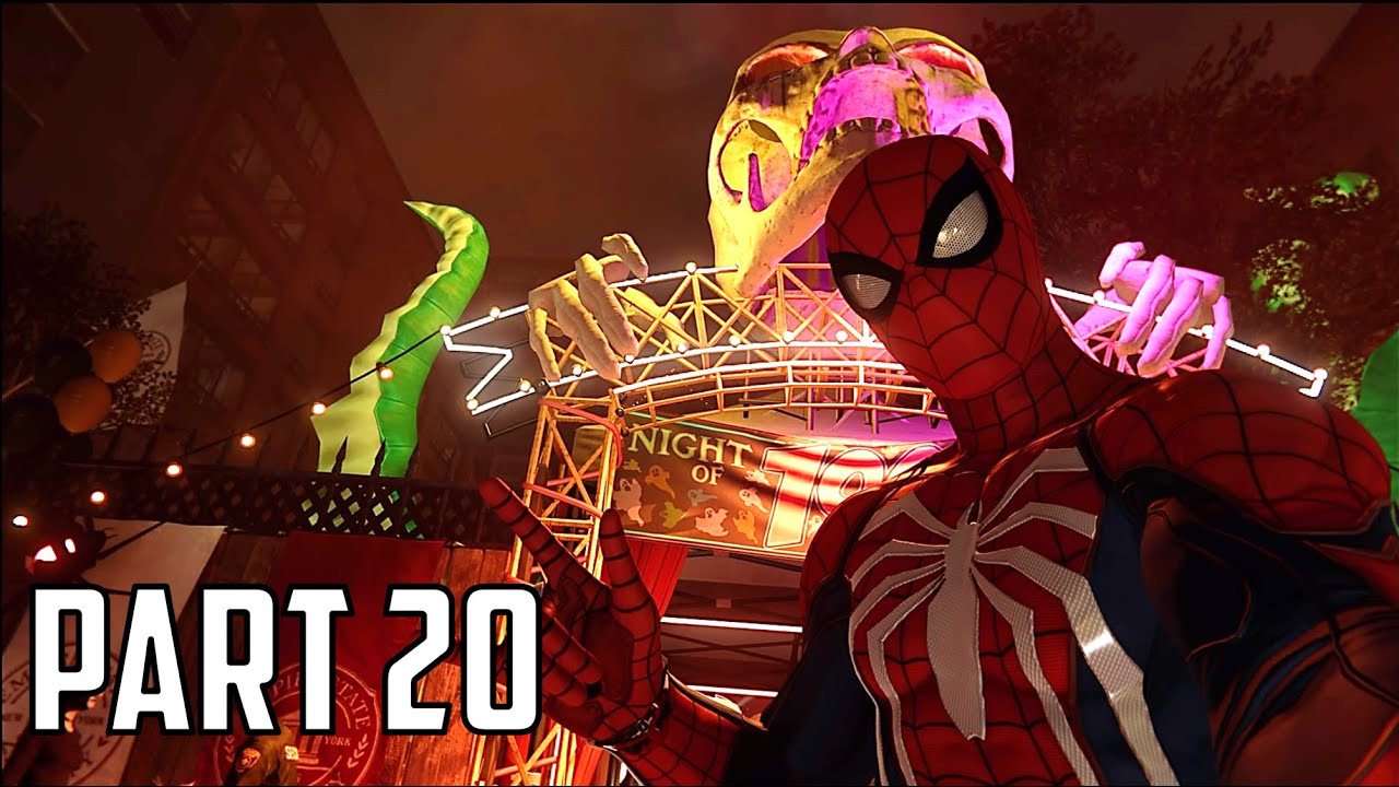 The Halloween Party (Isaac Delaney) - Spider-Man PS4 - Gameplay Part 20 ...