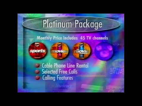 Telewest UK Cable TV Promo (mid 1996) - YouTube
