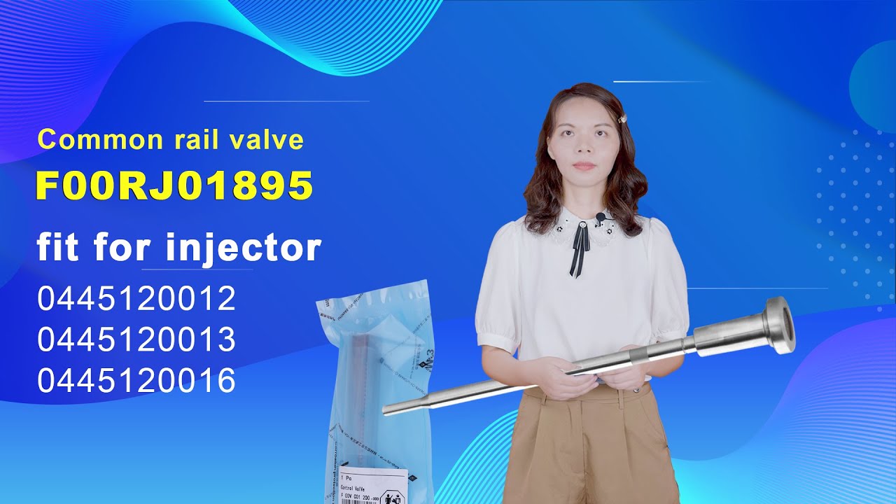 Diesel valve F00RJ 01895 FOORJ 01895 F00 RJ 01895 for injector ...