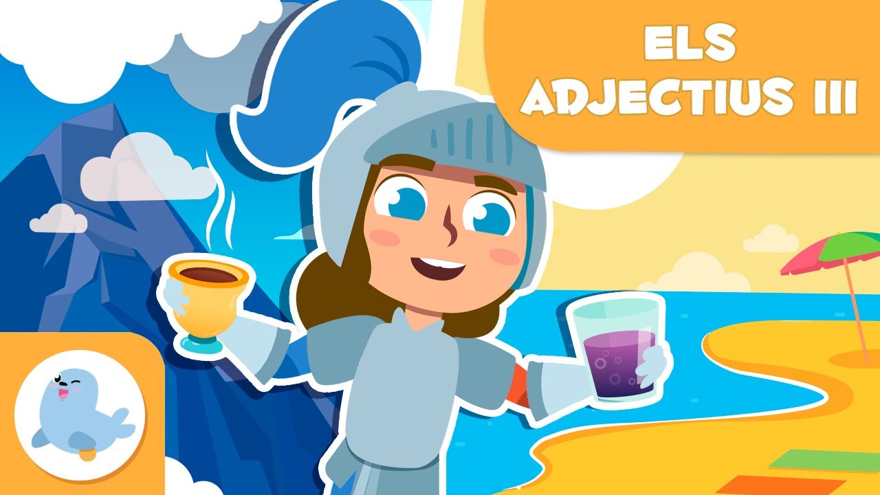 ELS ADJECTIUS 🏜️ Llocs ️ Vocabulari per a nens en català 🌞 Episodi 3 ...