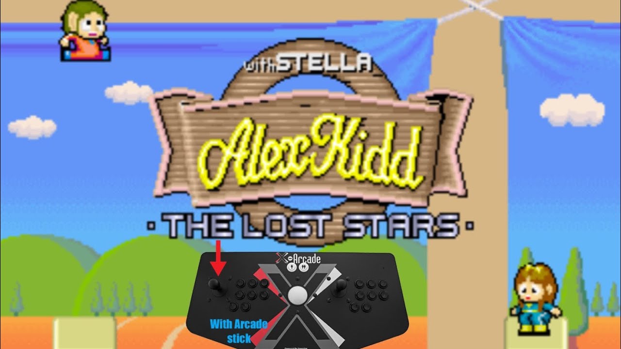 Alex Kidd: the lost stars arcade gameplay - YouTube