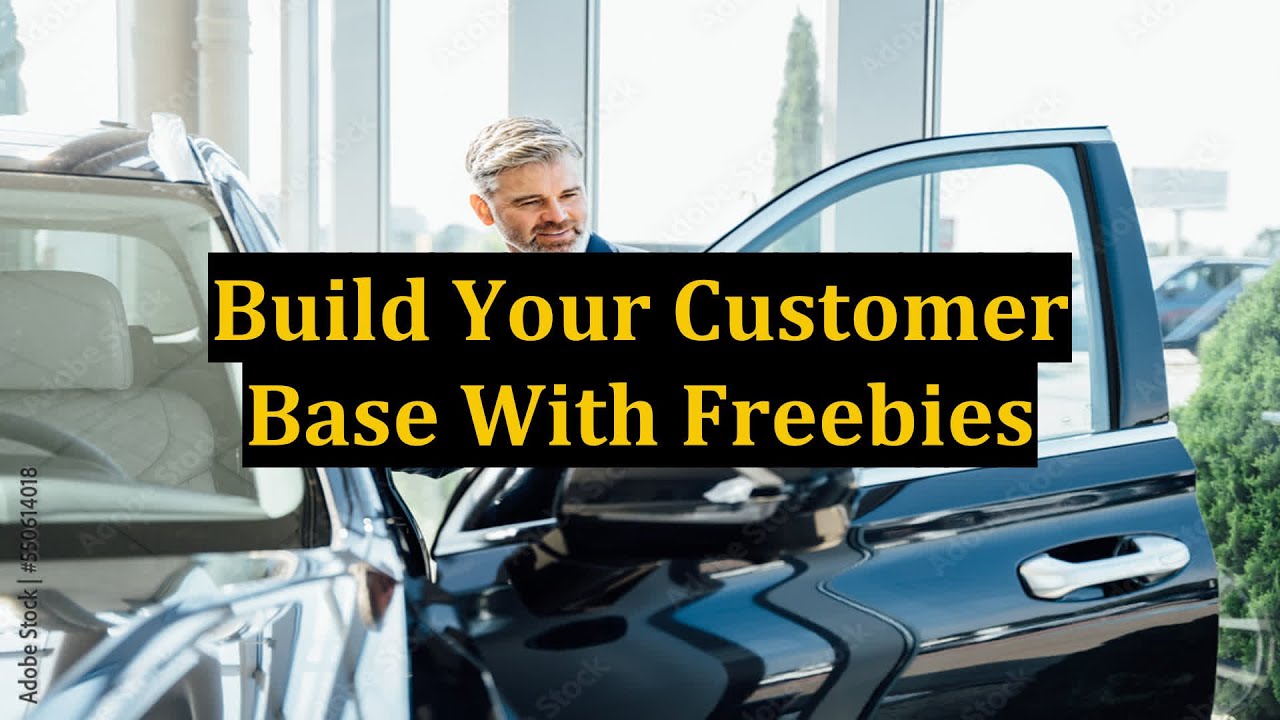 Build Your Customer Base With Freebies - YouTube