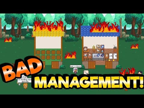Pixel Shopkeeper - Bad Management - #3 Let's Play Pixel Shopkeeper ...