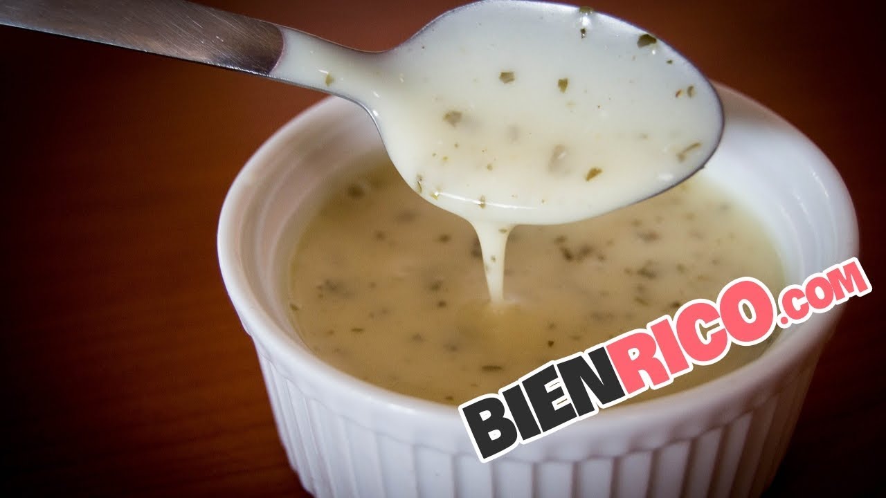 Cómo Hacer La Auténtica Salsa César Para Ensaladas - YouTube