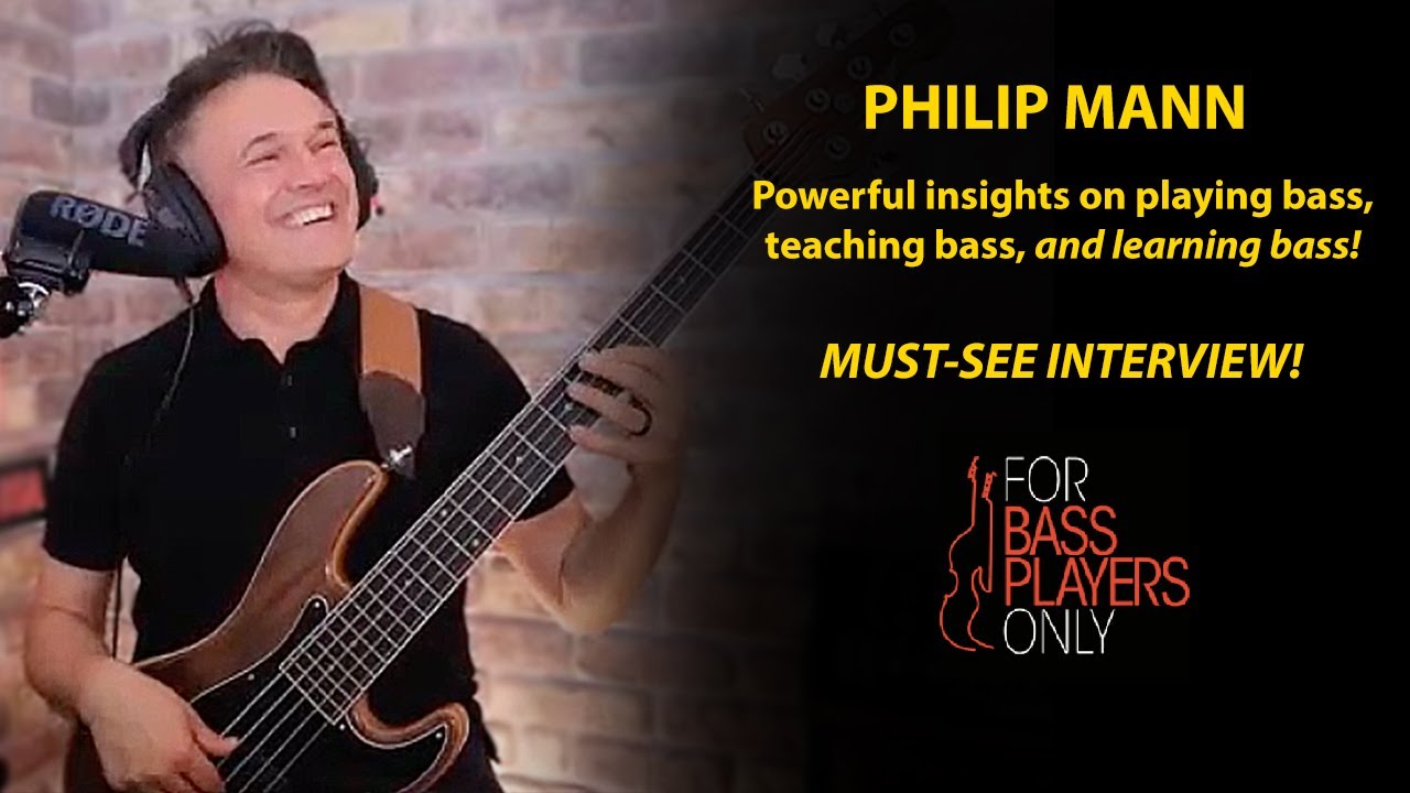 Interview with bassist Philip Mann - YouTube