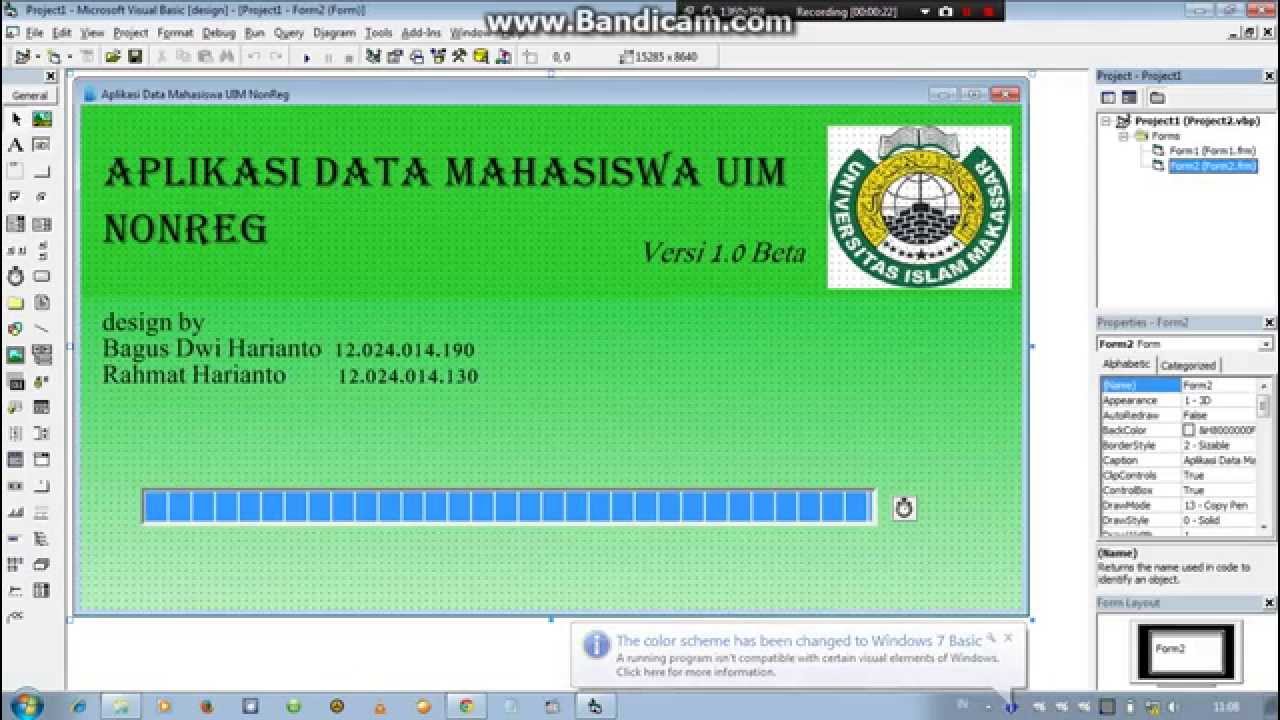 interface program database sederhana dengan visual basic - YouTube