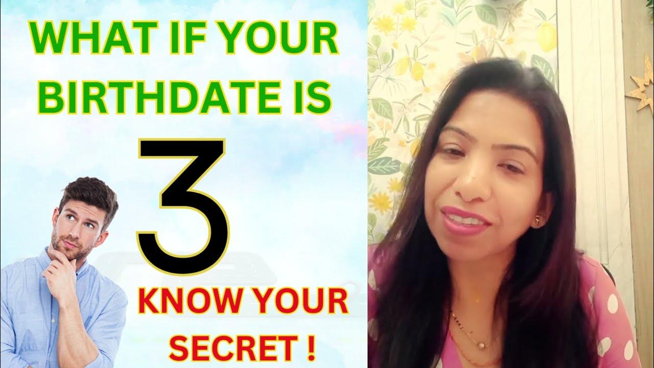 Birthdate 3/ Mulank 3 ? | Know Your Secrets | Success Mantra | NUMEROLOGY 3 | Personality Tips ...