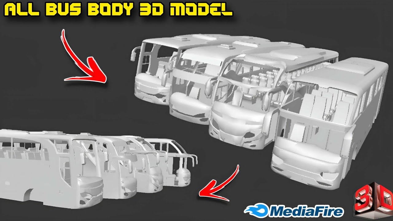 Ultimate BUSSID Bodykit Collection Revealed/prisma 3d/check description ...