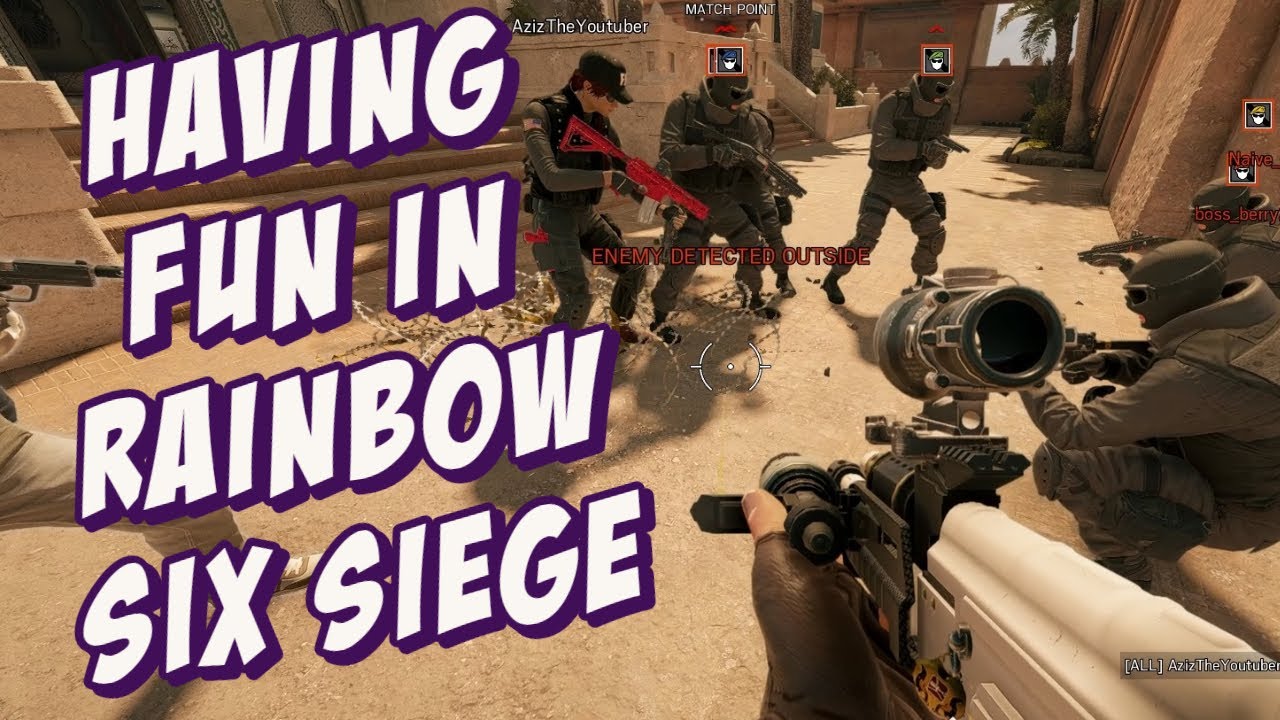 Having fun in Rainbow Six Siege! - YouTube
